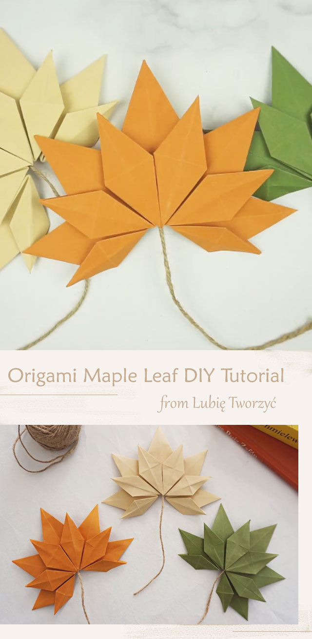 Craft the Colors of Fall: Easy DIY Paper Maple Leaves - WoDIYCraft.com